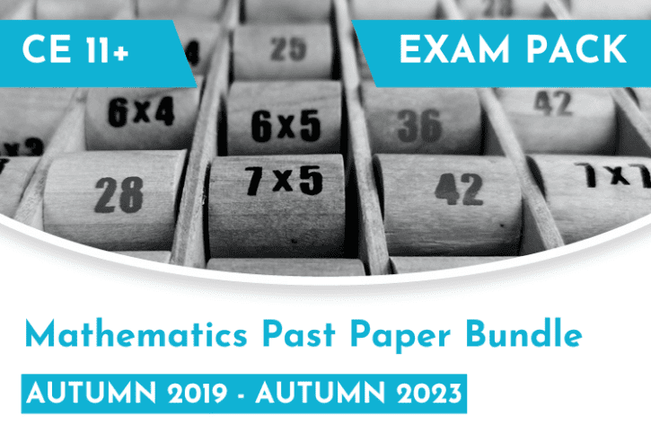 Mathematics CE 11+ Past Paper Bundle | ISEB Shop