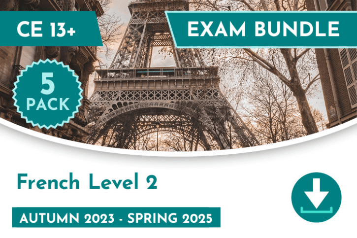 French CE 13+ Level 2 Past Paper Bundle (5 Pack) | ISEB Shop