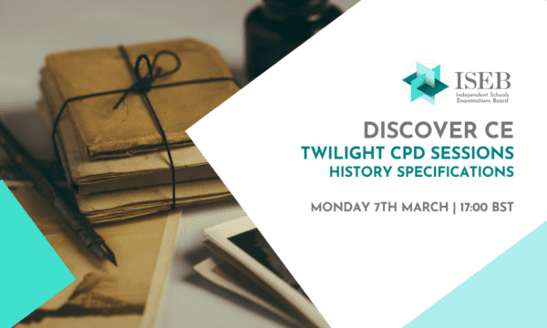 ISEB Common Entrance History Exam | ISEB CE Assessments