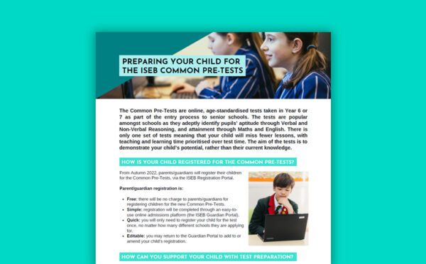ISEB | Preparing your child for the ISEB Pre-Tests (11+)