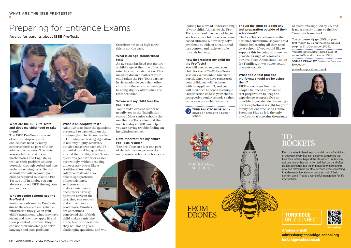 ISEB | Demystifying the Pre-Tests: Your questions answered.