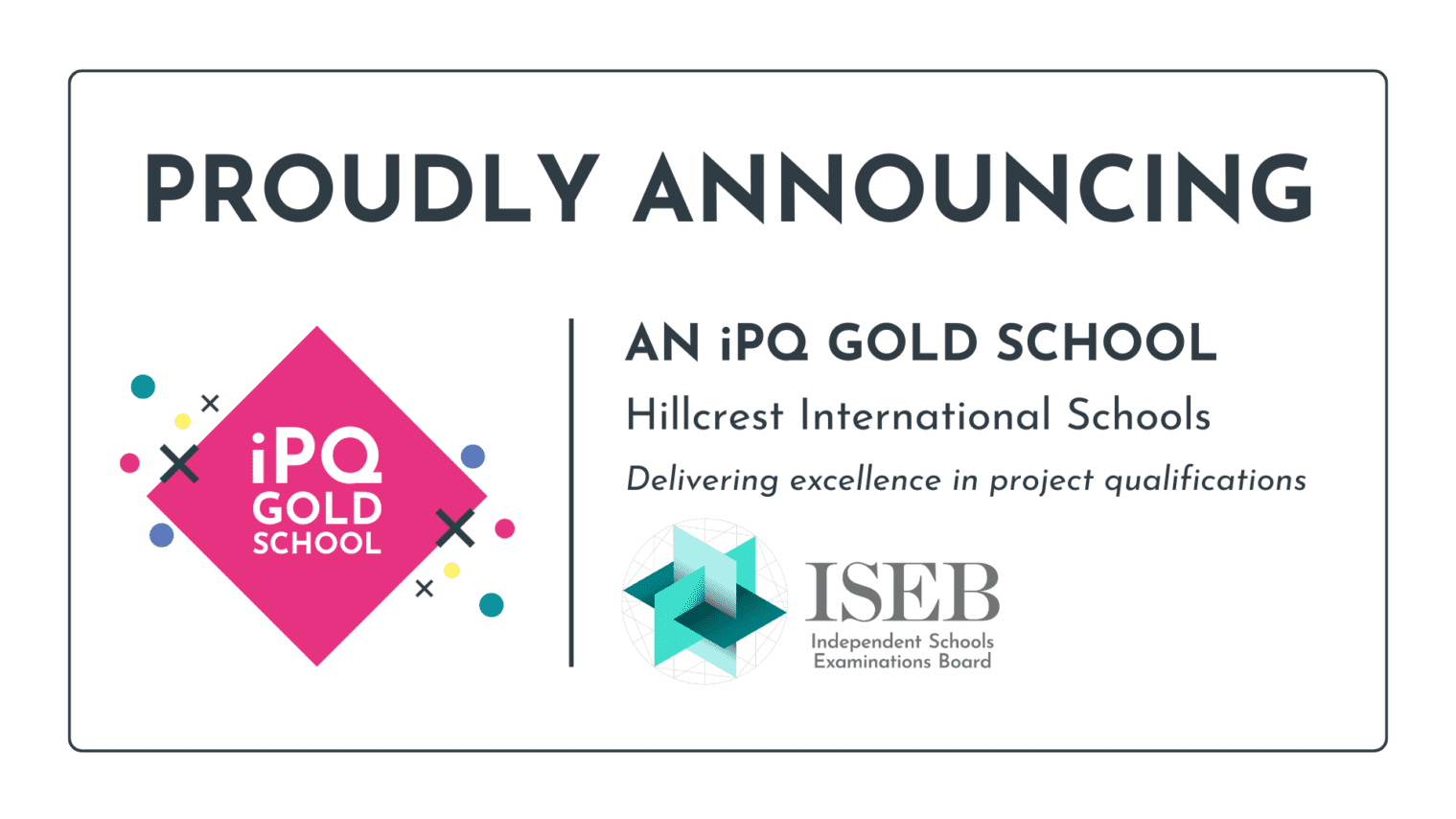 ISEB | ISEB Project Qualification (iPQ)