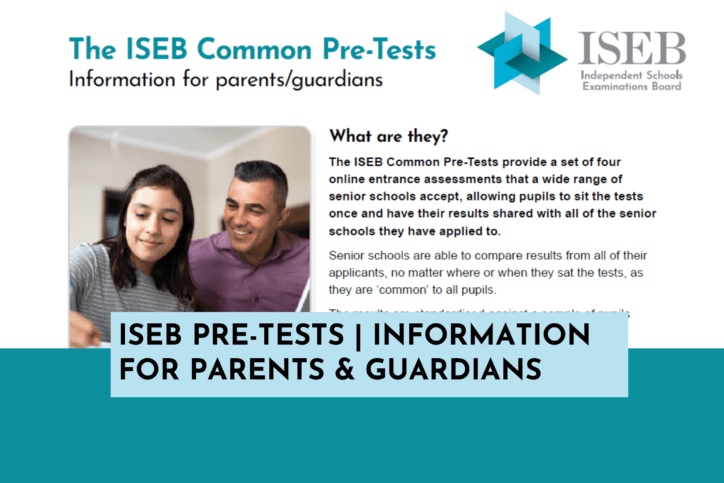 ISEB | Pre-Tests (11+) registration guidance for parents