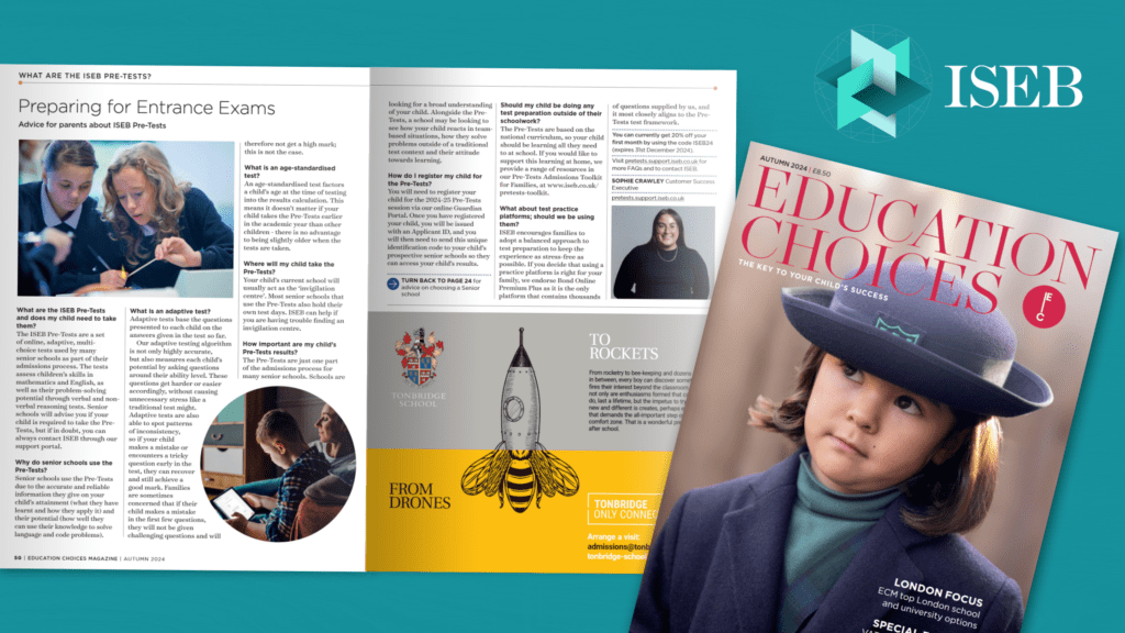 Essential guide for parents: navigating the ISEB Pre-Tests - ISEB