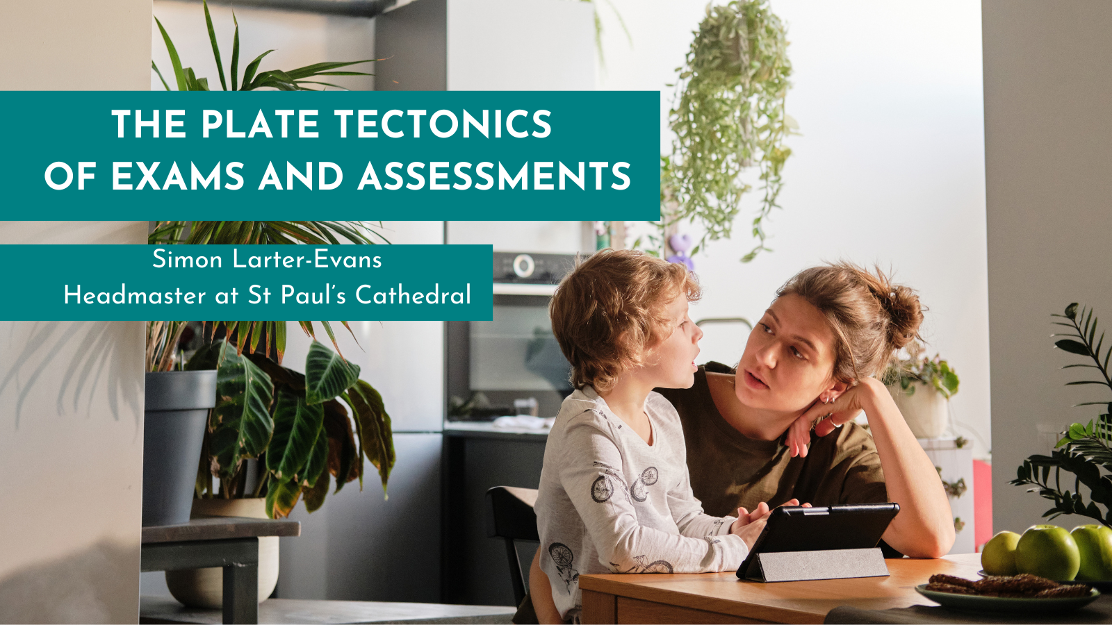 The plate tectonics of exams and assessments - ISEB