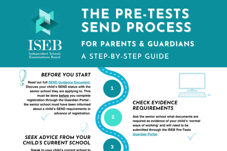 ISEB | Free guide to the Pre-Tests (11+) SEND process